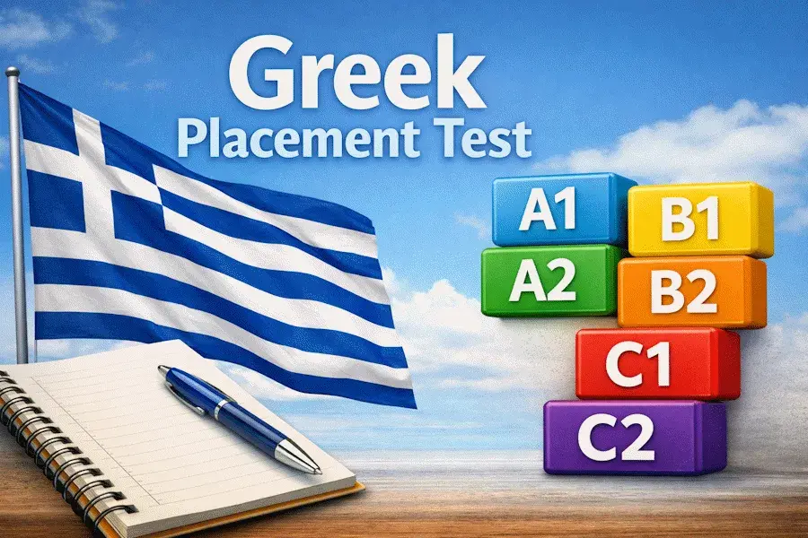Free Greek Placement Test – Find Your Greek Language Level Online ...