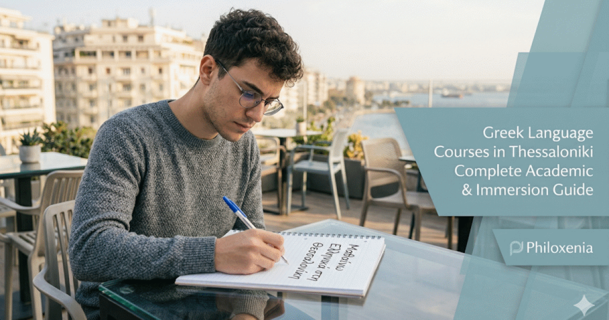 Greek Language Courses in Thessaloniki — Complete Academic & Immersion ...